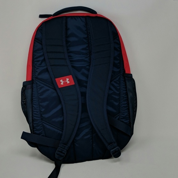 Under Armour | Bags | Under Armour Storm Backpack Blue And Red | Poshmark